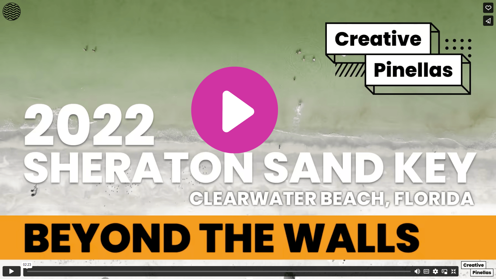 Beyond the Walls - The Sheraton Sand Key Resort featuring John Gascot - Creative Pinellas