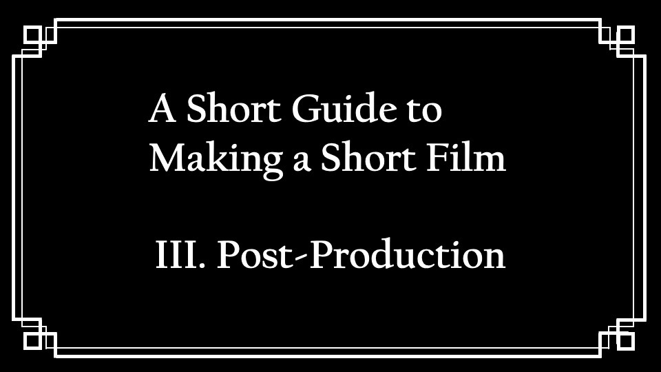 An Inside Look at Post-Production - Creative Pinellas