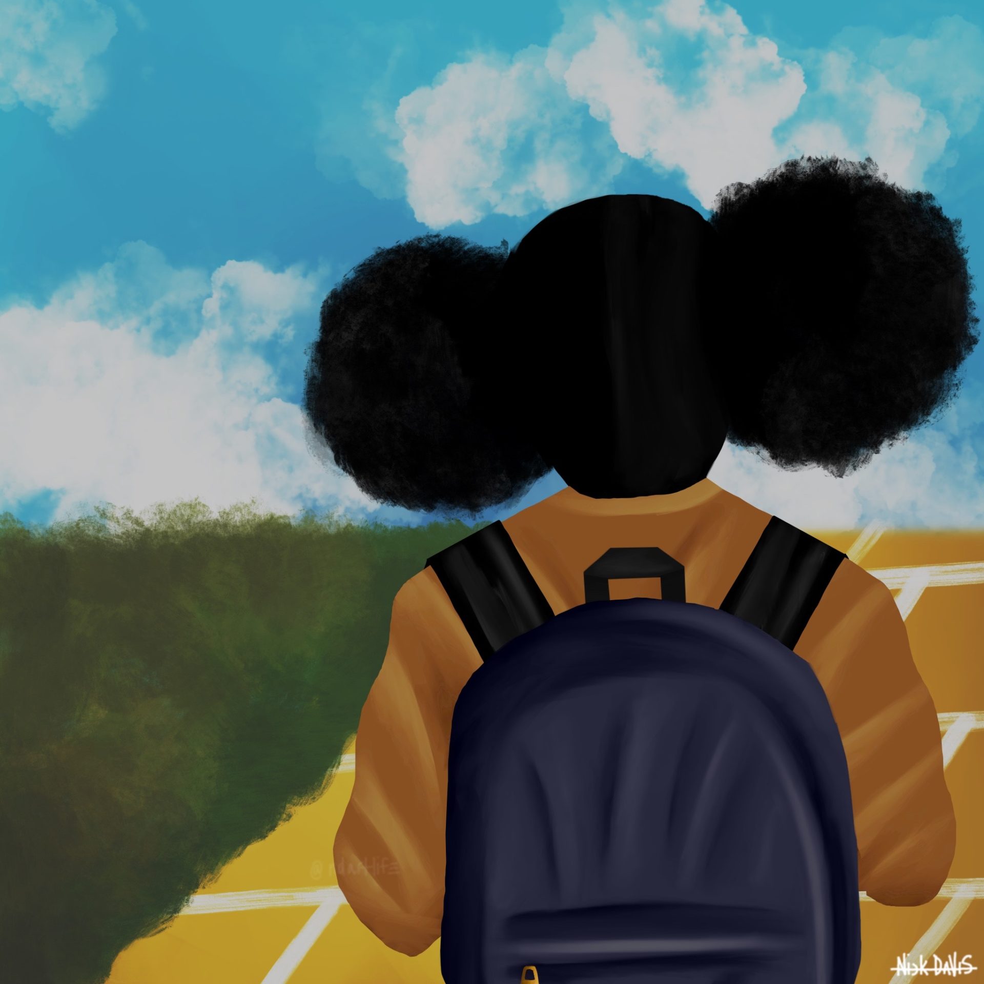 Black Is Beautiful comes to life in Nick Davis’ series of digital ...