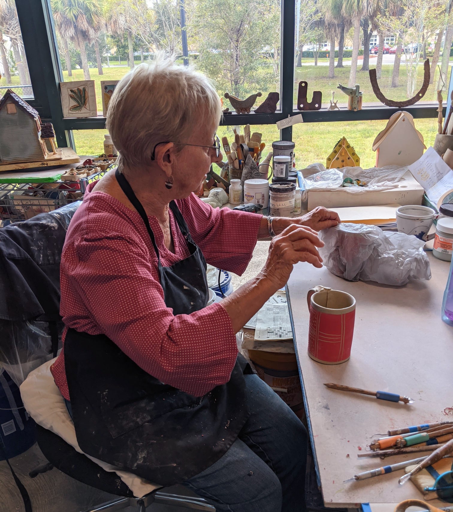 Clay Artist and Teacher Jan Richardson - Creative Pinellas