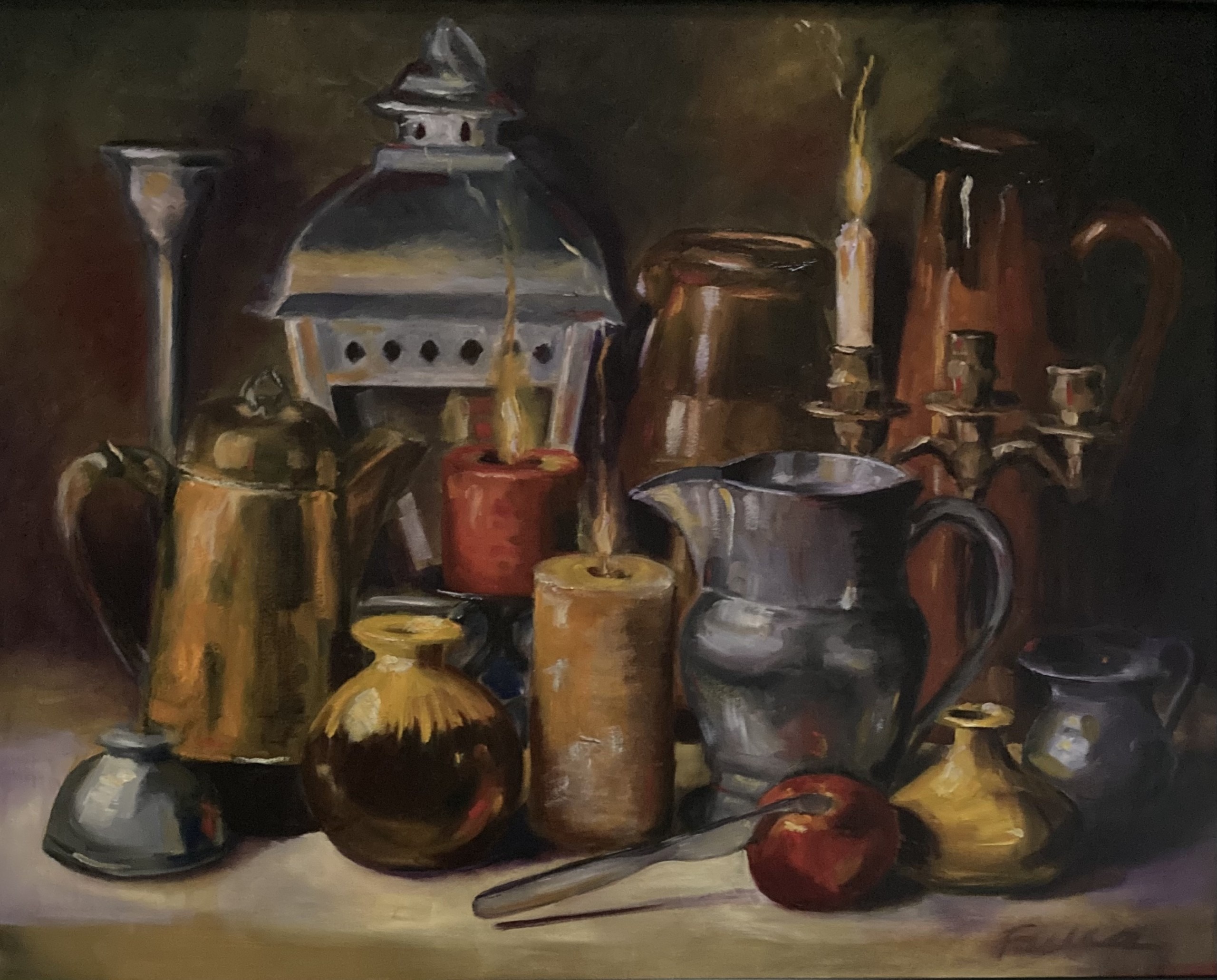 Completing the Second Painting - Creative Pinellas