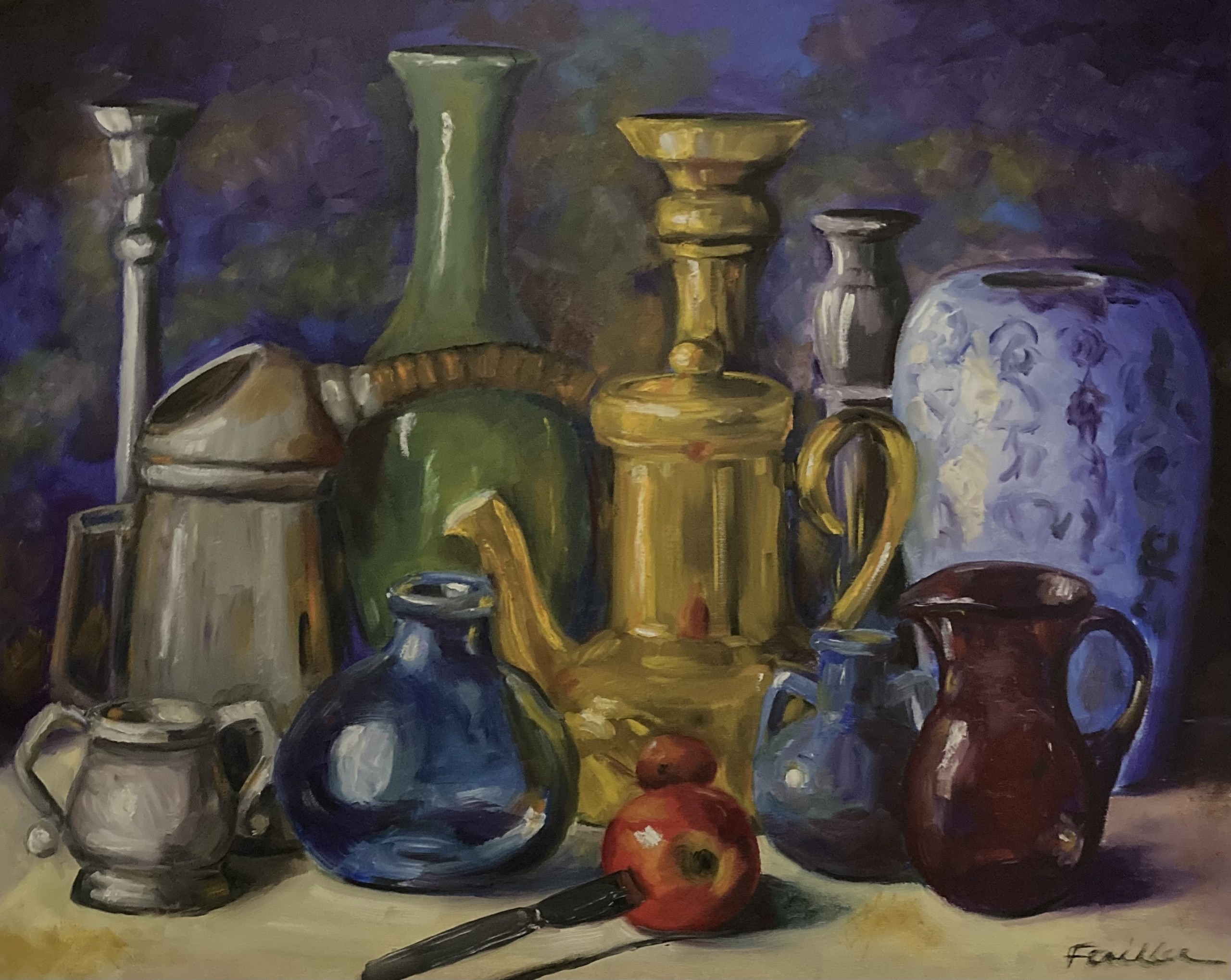 Completing the Third and Last Painting - Creative Pinellas