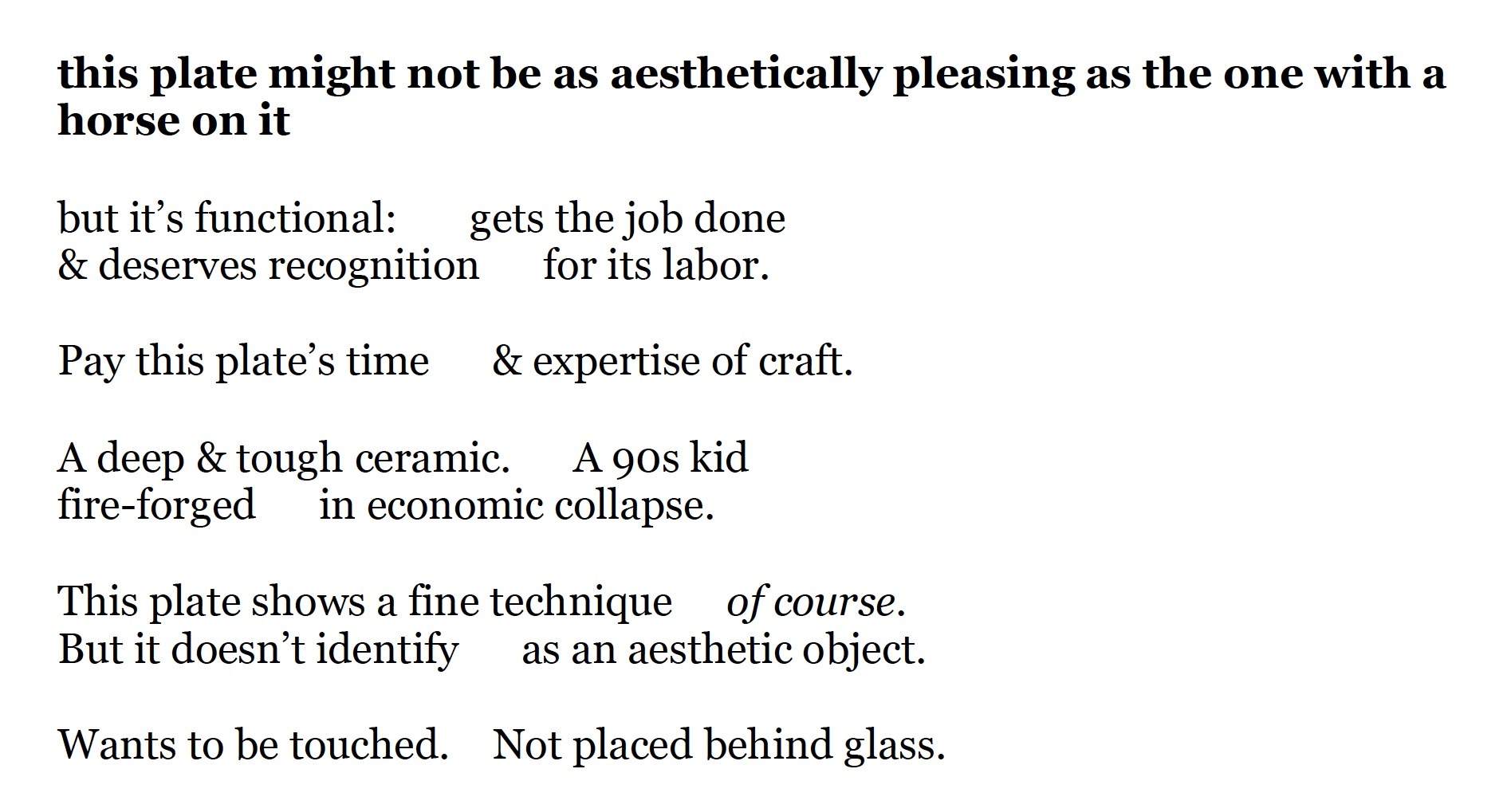 Poetry Alley: Plate Poems - Creative Pinellas